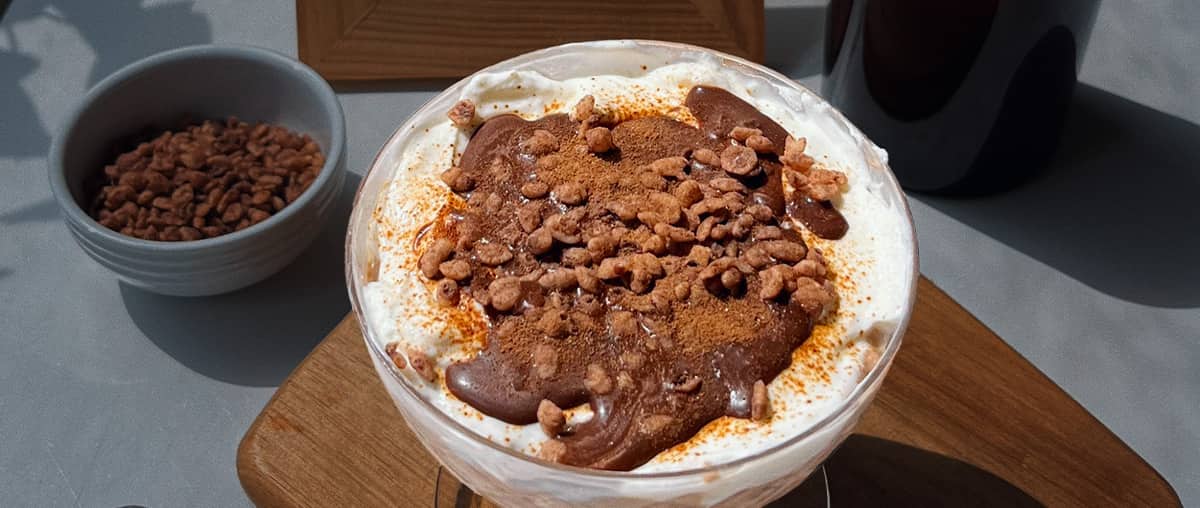 Choc Top Crunch Overnight Oats & Beforeyouspeak Coffee