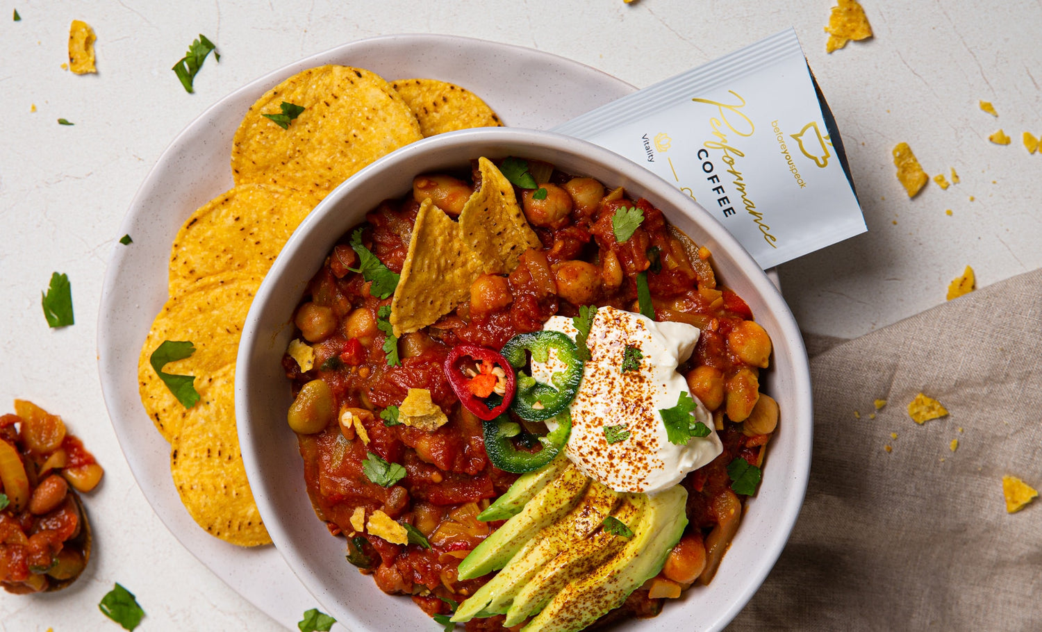 Coffee Spiked Chilli Beans & Beforeyouspeak Coffee