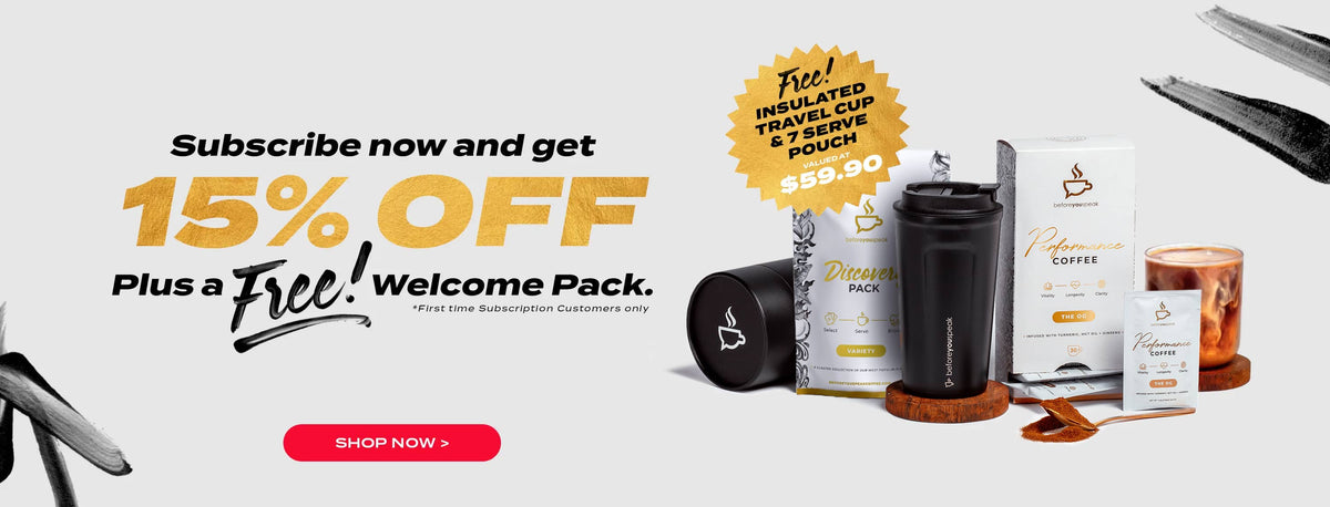 Performance Coffee | Collagen | Whole Beans | Beforeyouspeak Coffee